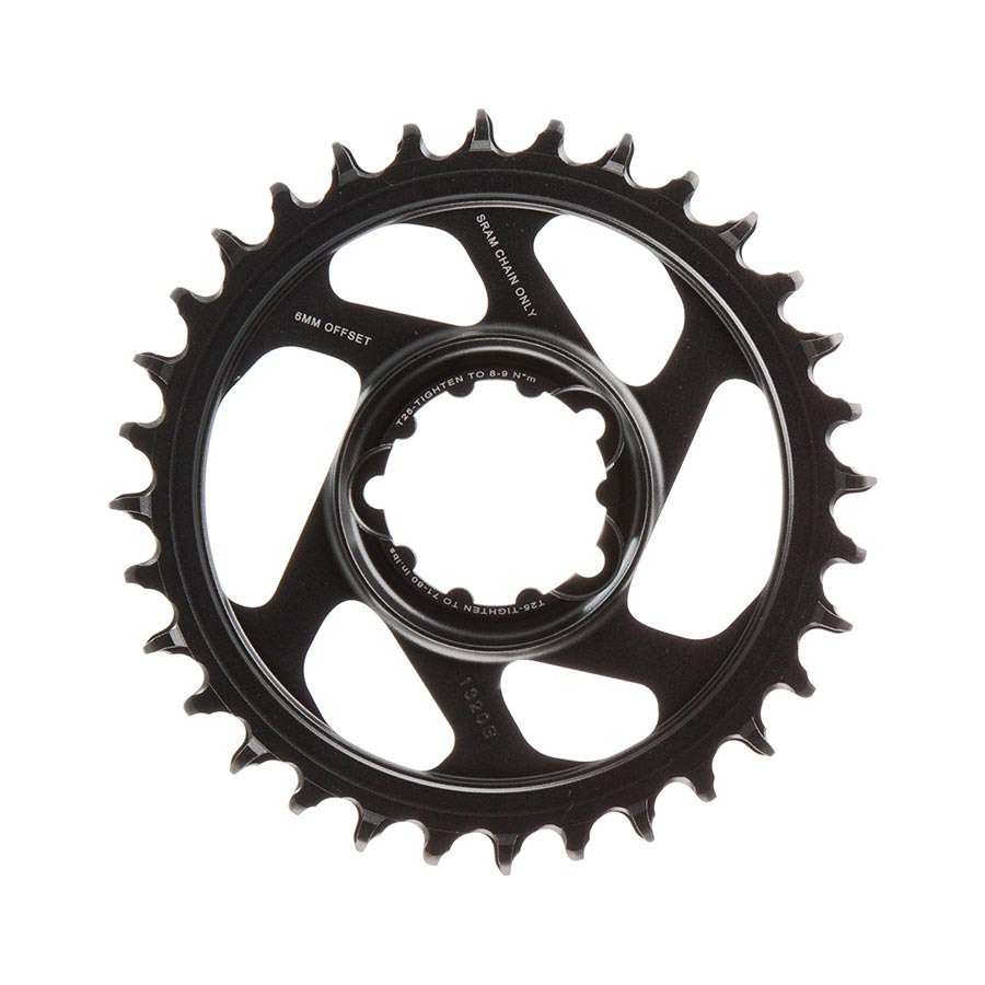 SRAM Eagle Chainring Teeth: 32 Speed: 11/12 BCD: Direct Mount Aluminum ...