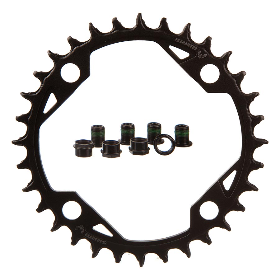SRAM T-Type Light eMTB Chainring Teeth: 32 Speed: 12 BCD: 104 Bolts: 4 ...