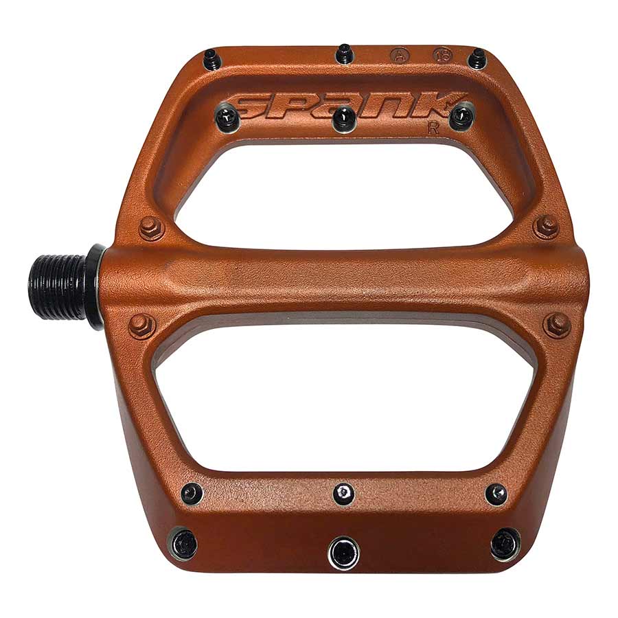 Spank SPOON DC Platform Pedals Body: Aluminum Spindle: Cr-Mo 9/16'' Or ...