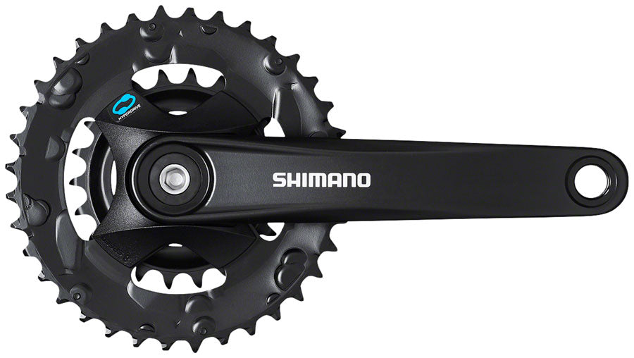 Shimano FC-M315-B2 Crankset - 170mm 7/8-Speed Riveted JIS Square Taper ...