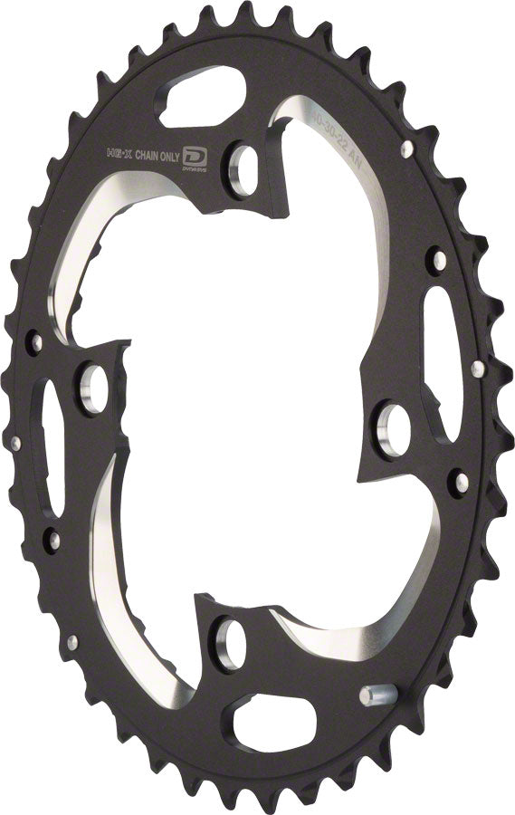 Shimano XT M782 40t 96mm 10-Speed Outer Chainring for 40-30-22t Set ...