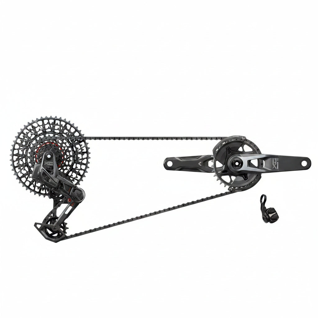 SRAM X0 T-Type Eagle Transmission Groupset - 165mm Crank 32t Chainring ...